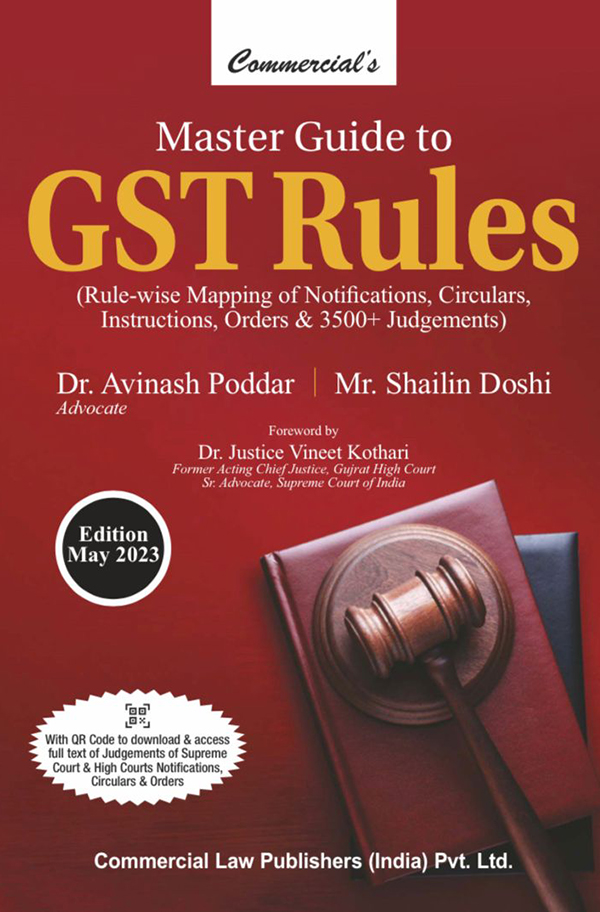 Combo Master Guide To GST Act Rules By CA Avinash Poddar Combo Master Guide To GST Act Rules By CA Avinash Poddar