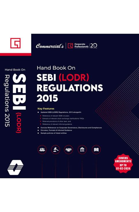 Hand Book on SEBI (LODR) Regulations 2015 book 27% discount