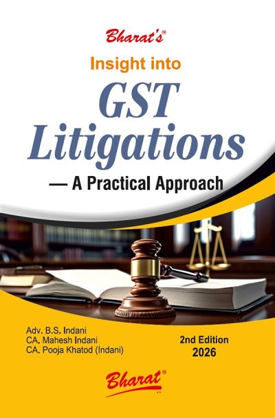 Insight into GST Litigations 2026 – 25% Off, Free Shipping