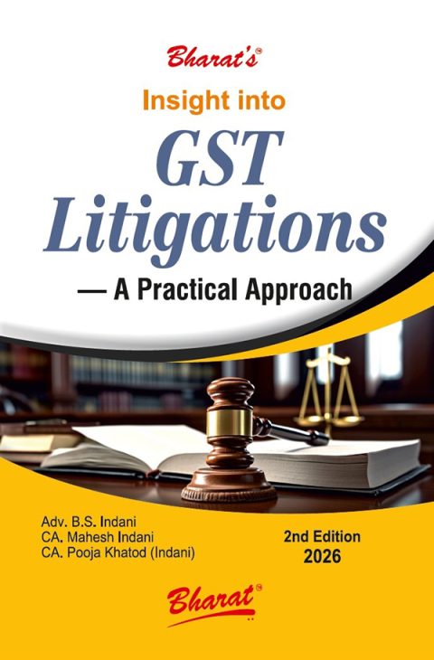 Insight into GST Litigations 2026 – 25% Off, Free Shipping
