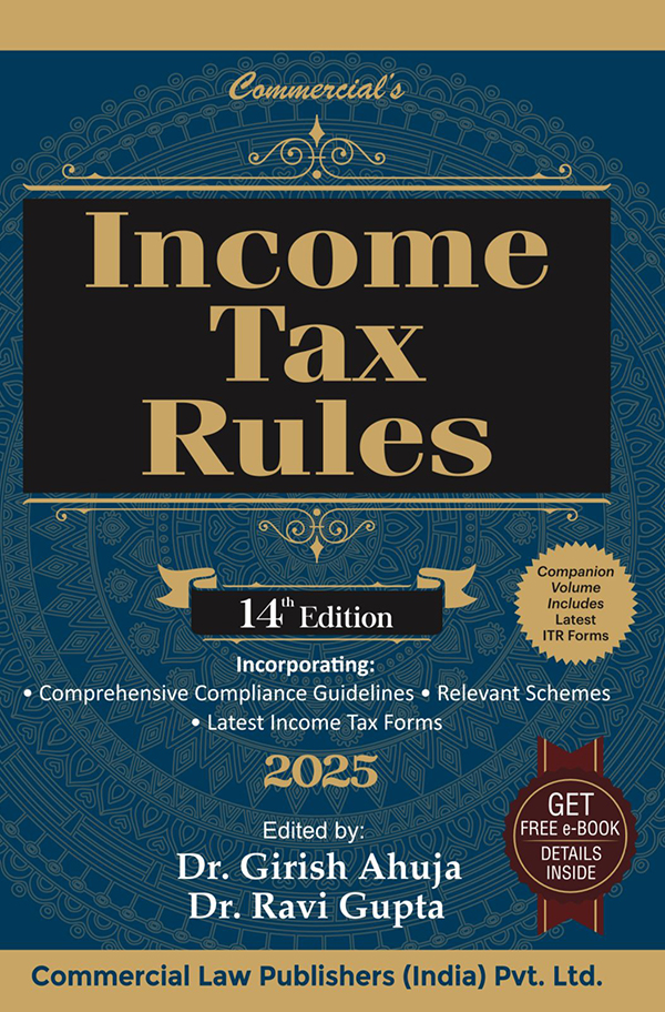 Income Tax Rules 2025 | 35% Off + Free Shipping