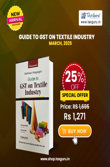 Guide to GST on Textile Industry | 25% Off + Free Shipping