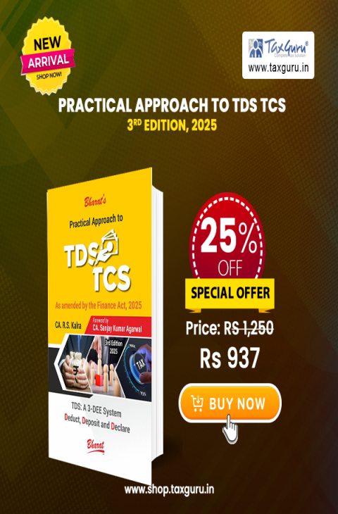 Practical Approach to TDS TCS - R.S. Kalra 25% Off Free Shipping