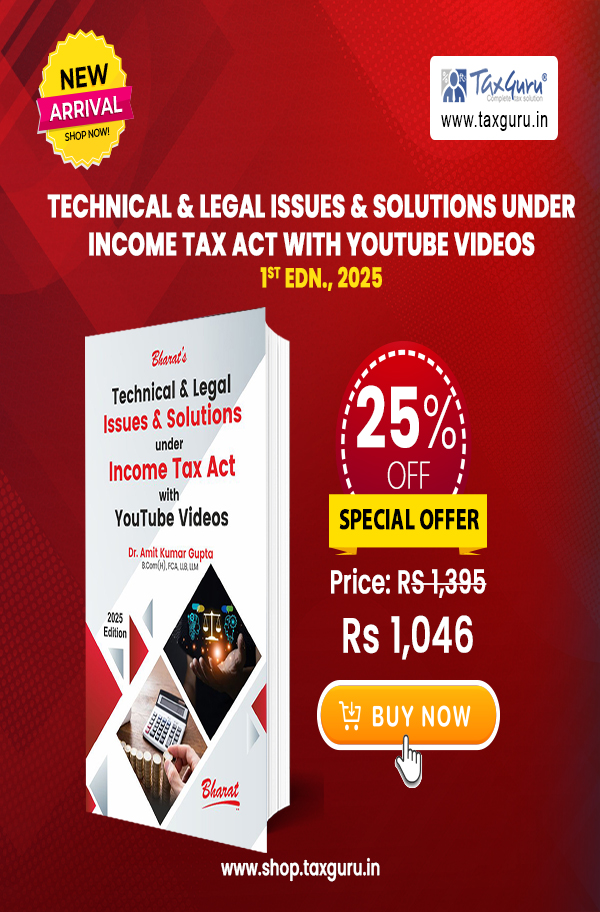 Income Tax Book 2025 with Videos | 25% Off + Free Ship