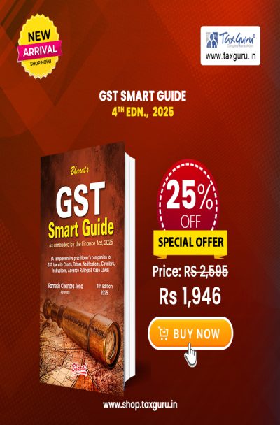 GST Smart Guide 2025 by R.C. Jena | 25% Off + Free Ship