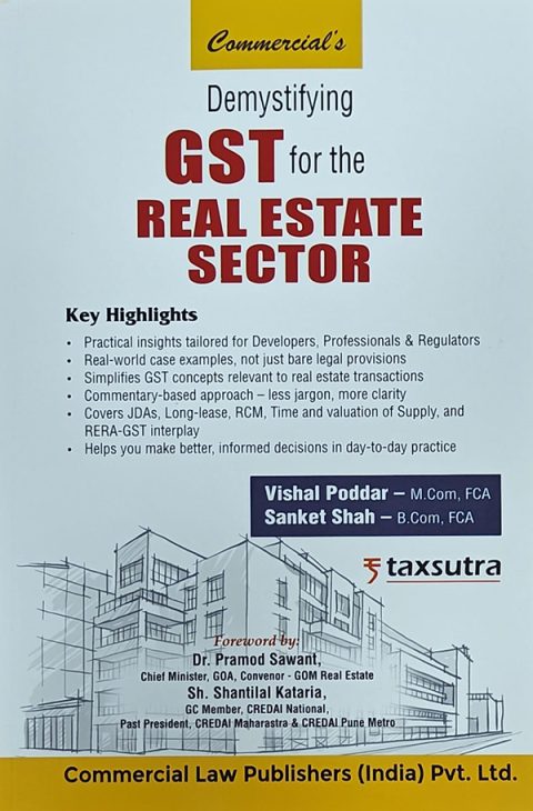 Demystifying GST – Real Estate Sector 2025 Book