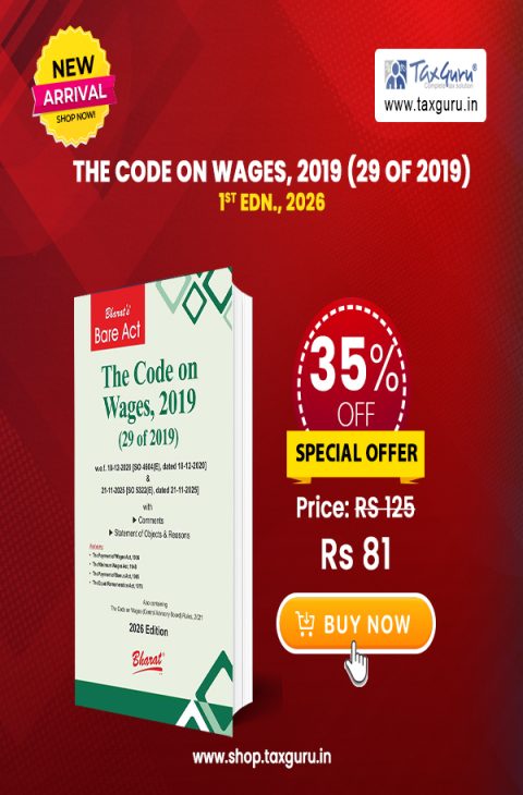 The Code on Wages 2019 | 35% Off + Free Shipping