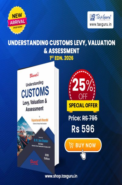 Customs Levy & Valuation 2026 | 25% Off + Free Shipping