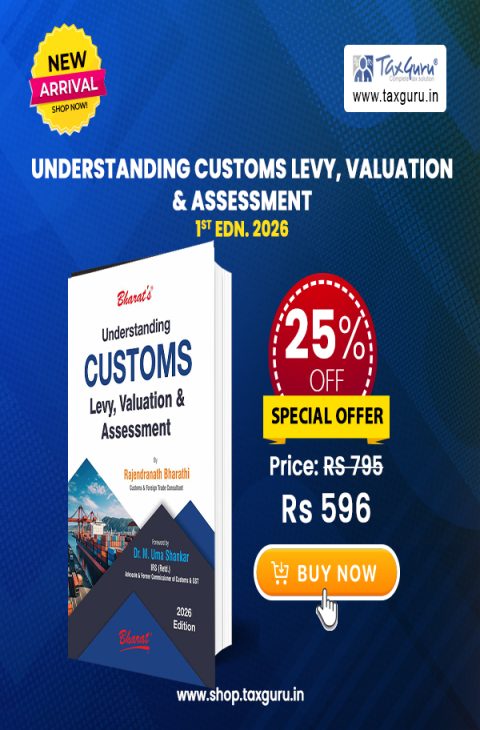 Customs Levy & Valuation 2026 | 25% Off + Free Shipping
