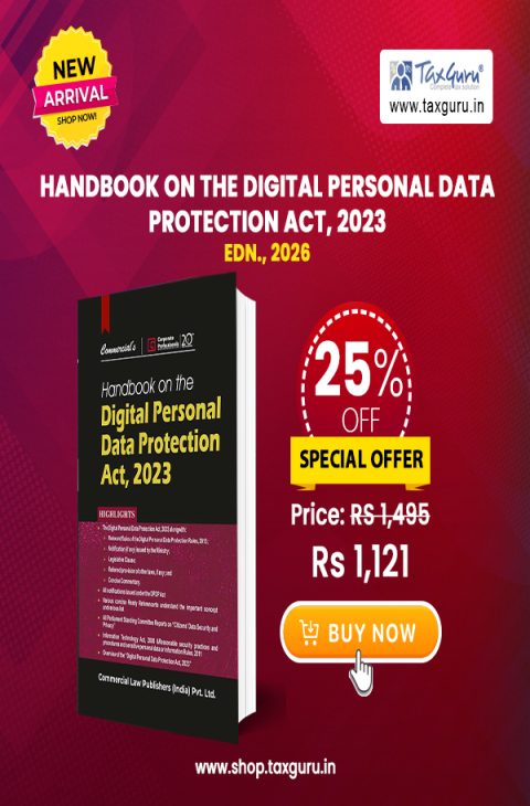 Handbook on Digital Personal Data Protection Act, 2023