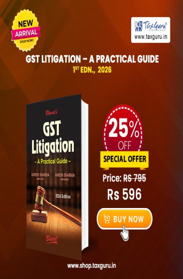 GST Litigation – A Practical Guide | 1st Edition 2026